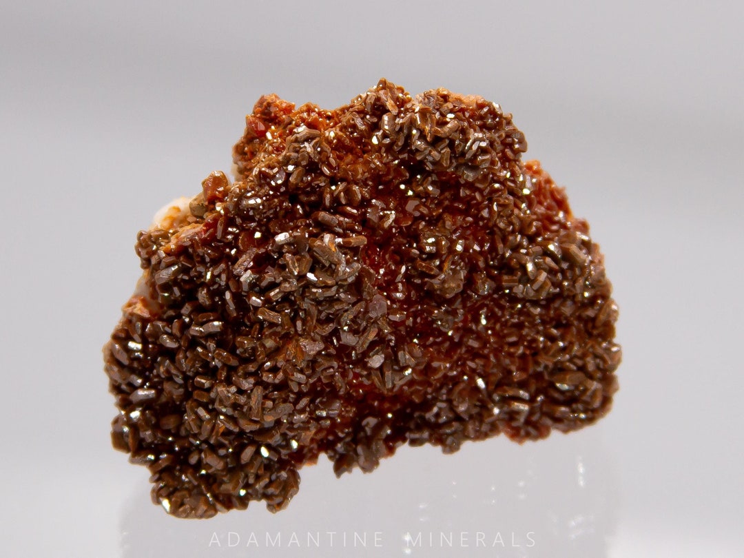 Mibladen Morocco Vanadinite Specimen: Sparkly Red Crystal Coating - Etsy
