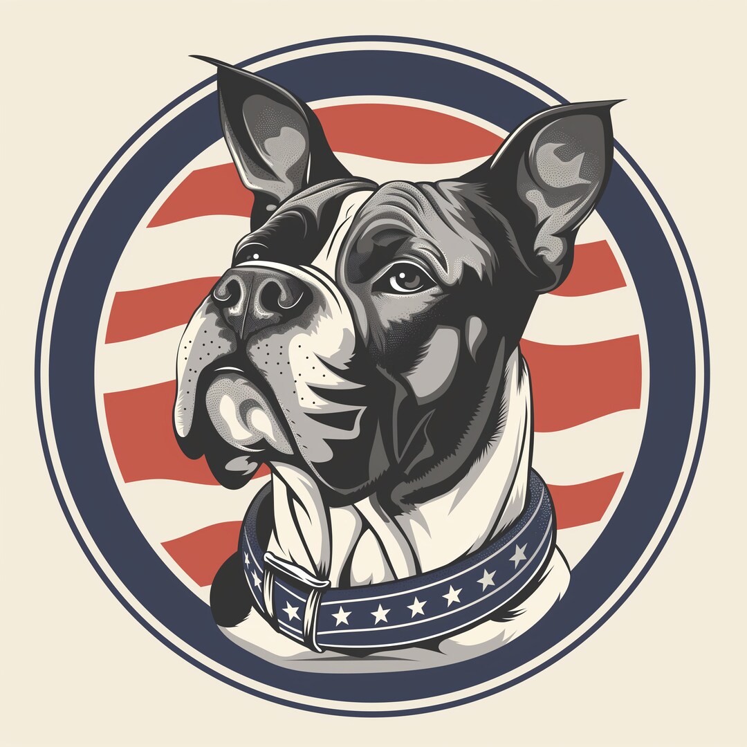 American Bully Dog Pitbull Graphic - Etsy