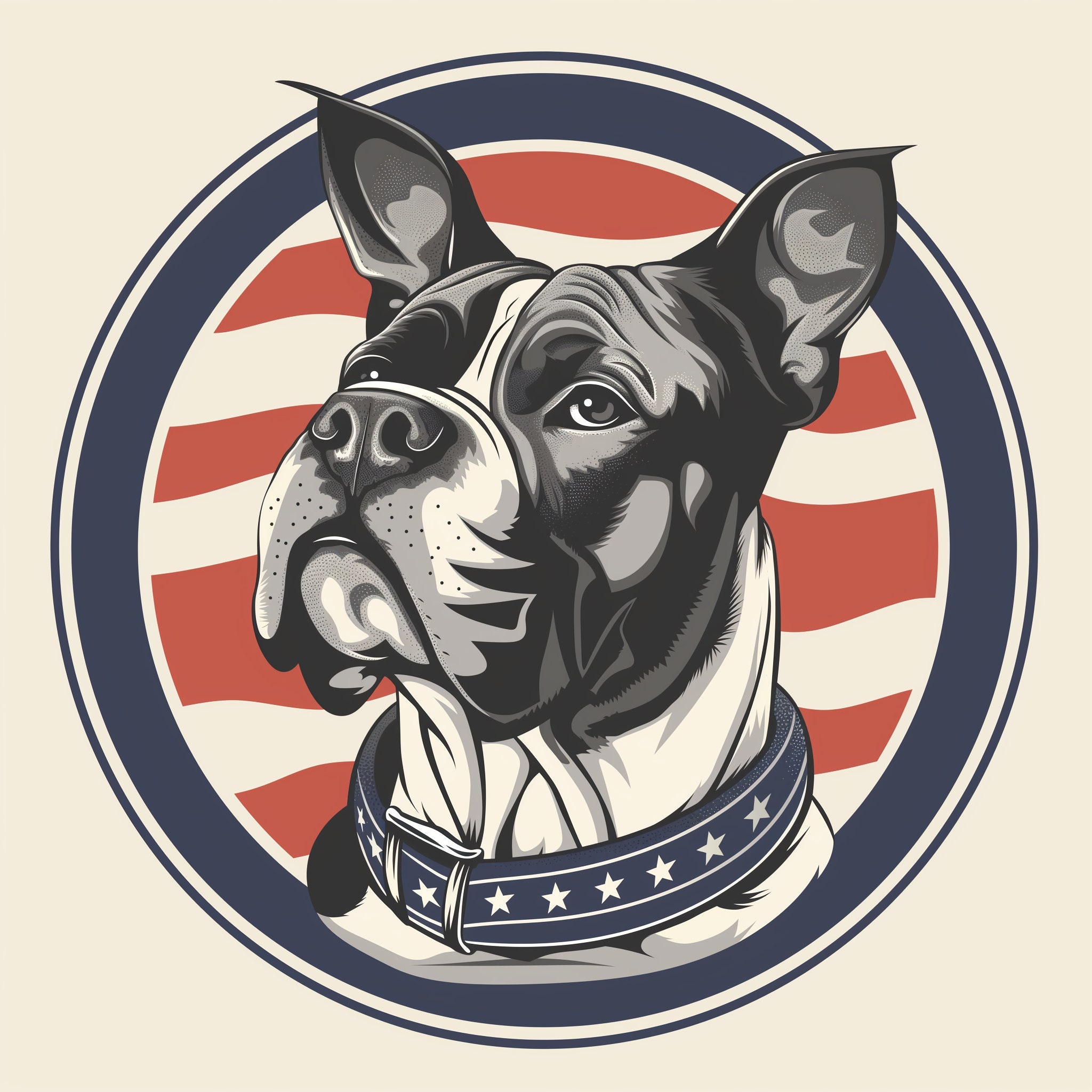 American Bully Dog Pitbull Graphic - Etsy