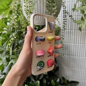 Rock Climbing Phone Case With Handmade Climbing Holds, Decoden Case ...