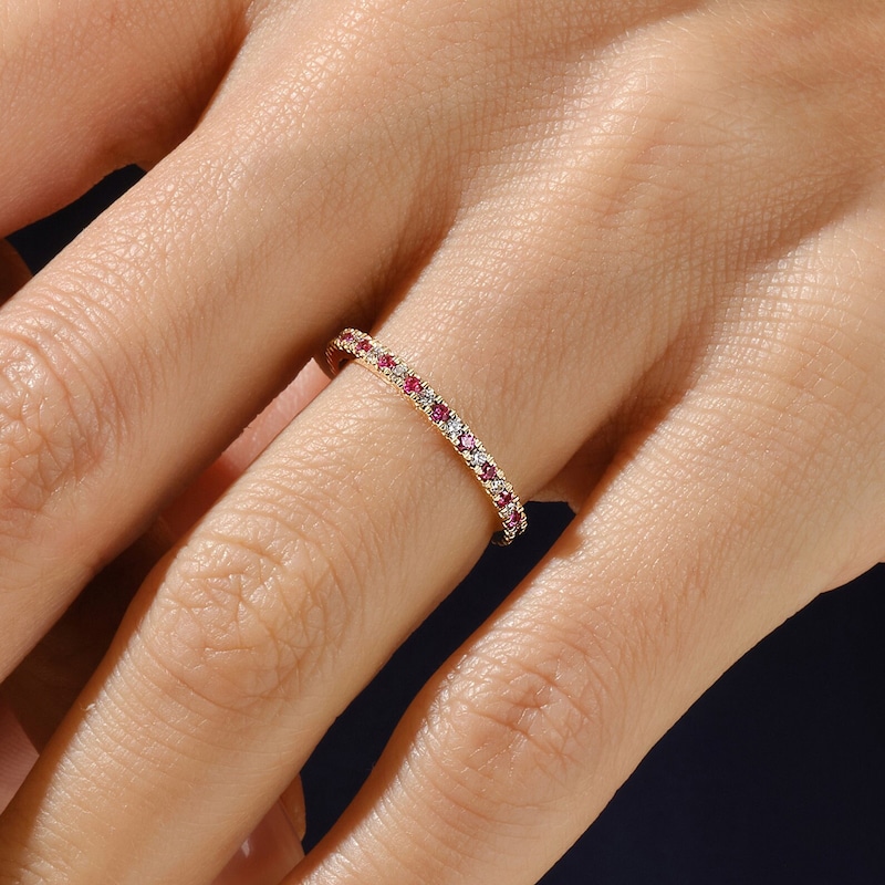 Ruby Gold Ring - Etsy