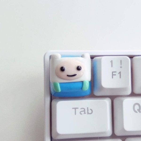 Adventure Time Artisan Keycap - Etsy
