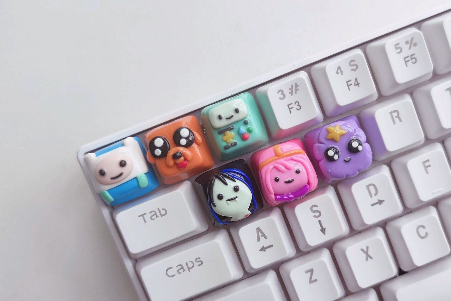 Marceline the Vampire Keycap Adventure Time Keycap Artisan - Etsy