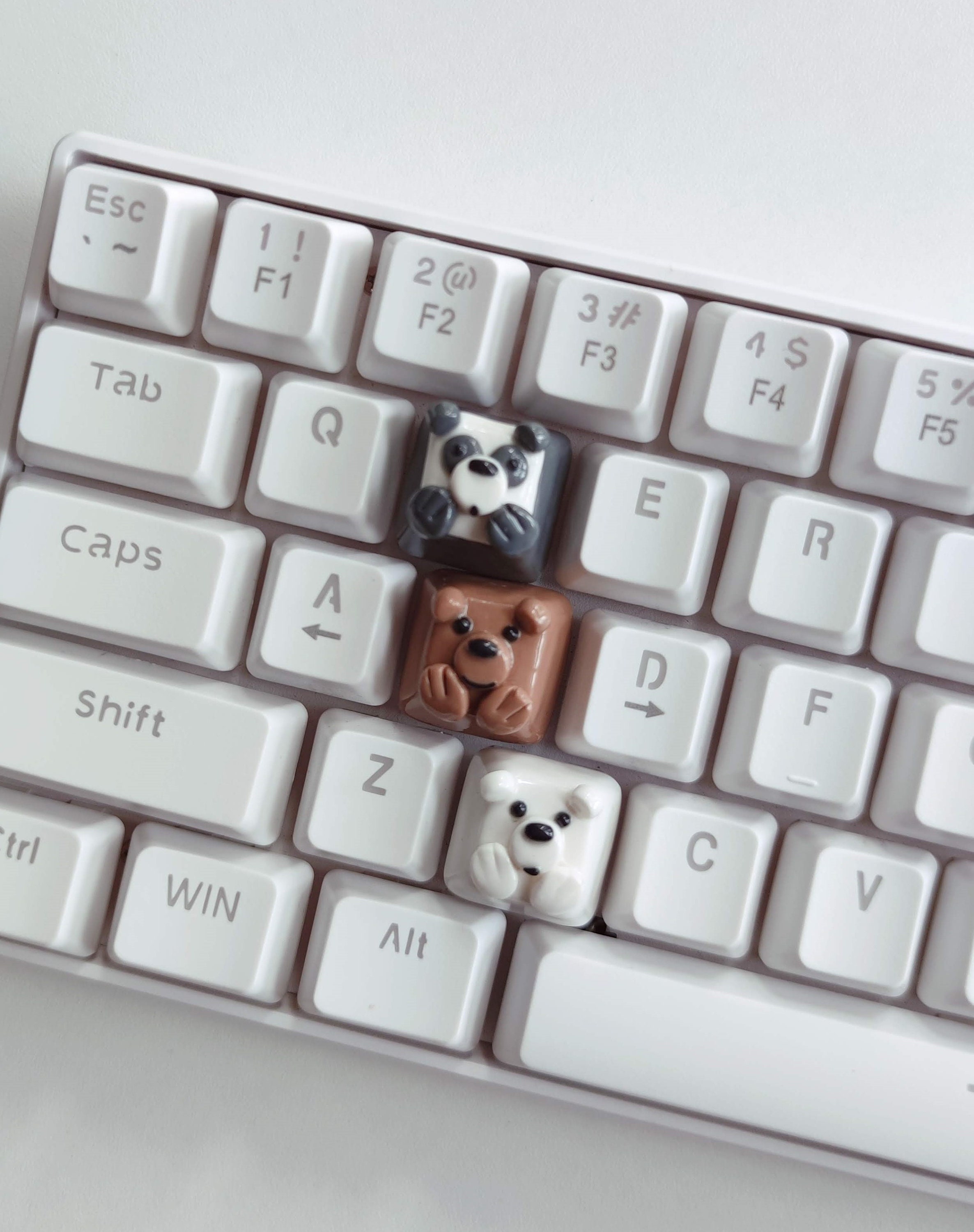 WBB Bears Keycaps Mechanical Keyboard Keycap Artisan - Etsy
