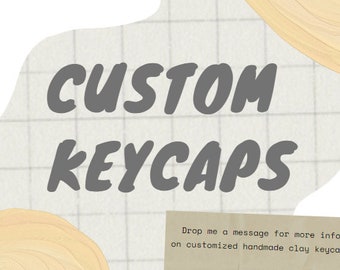 Custom Clay Keycaps - Etsy