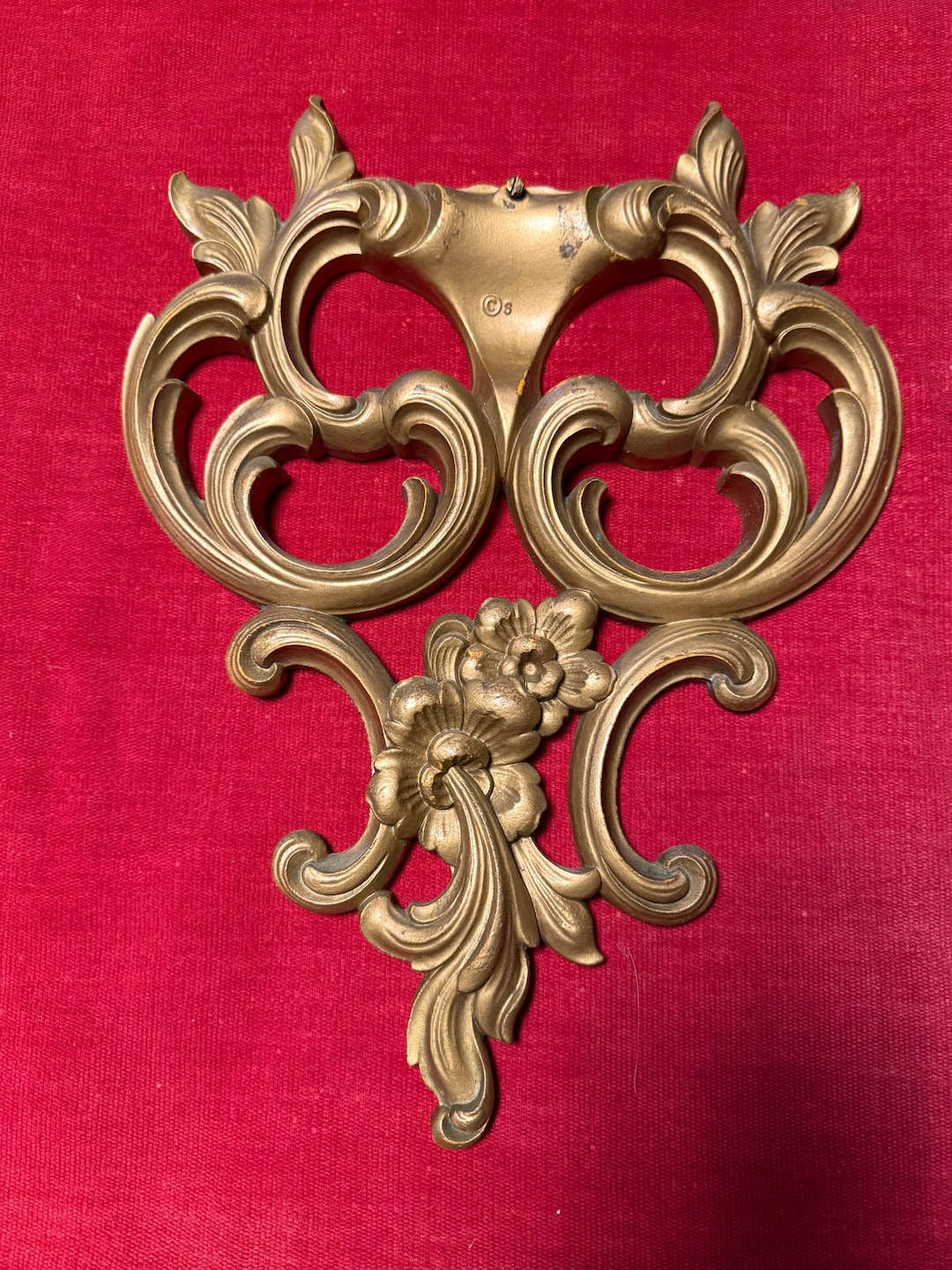 Vintage Syroco Wood Syracuse Ornamental Co Decorative Gold Wall Art ...