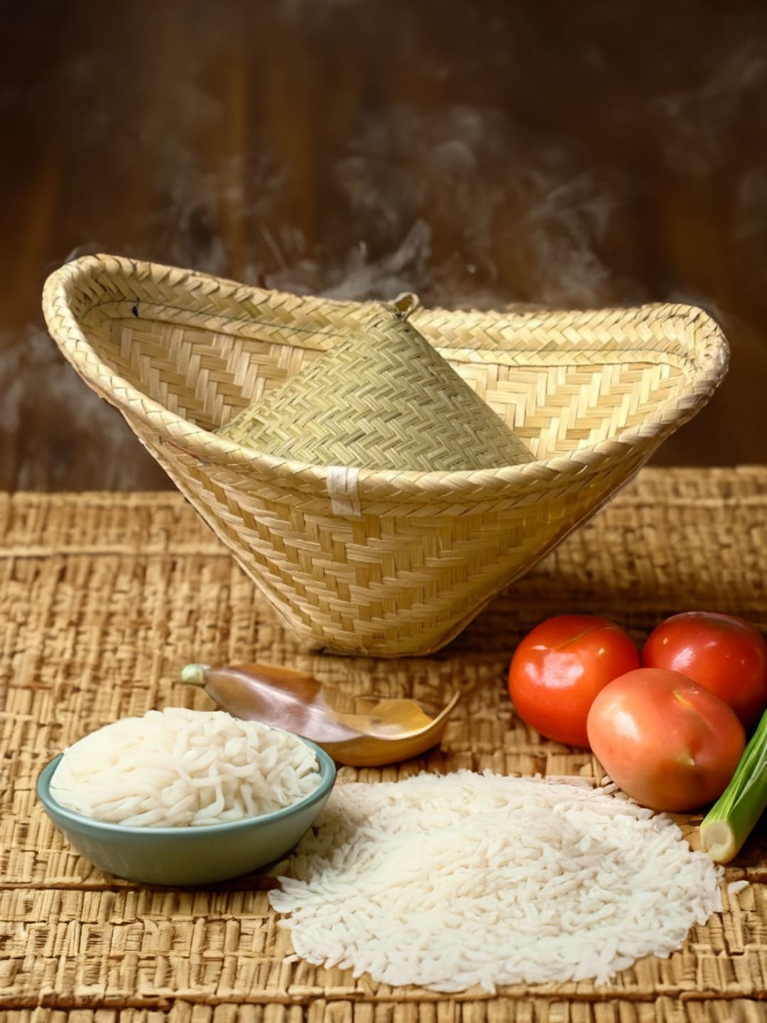 Authentic Handcrafted Thai Cooking With Our Bamboo Sticky Rice Steamer ...