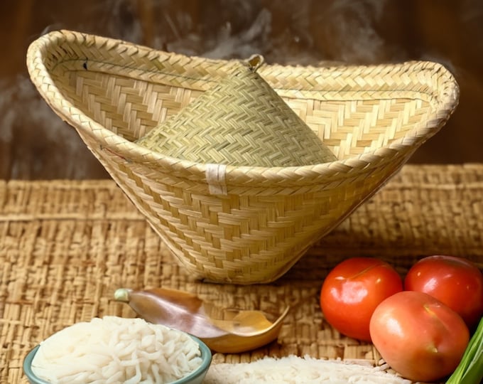 Authentic Handcrafted Thai Cooking With Our Bamboo Sticky Rice Steamer ...