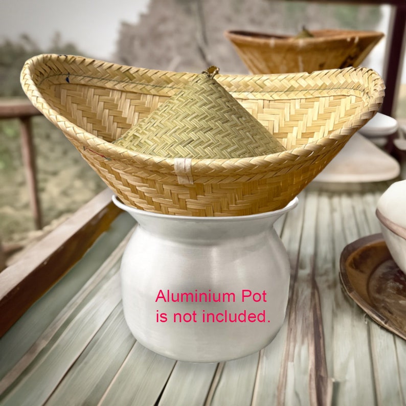 Authentic Handcrafted Thai Cooking With Our Bamboo Sticky Rice Steamer ...