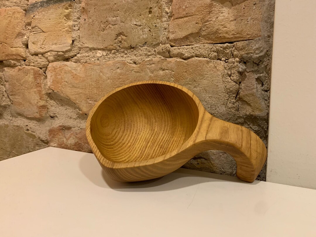 Shallow Design Hand-carved Kuksa Cup, Wooden Mug - Etsy