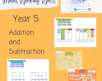 Year 5/6 Maths Working Wall - Etsy UK