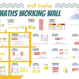 Year 2 Maths Working Wall Bundle- Full Autumn Term - Etsy UK