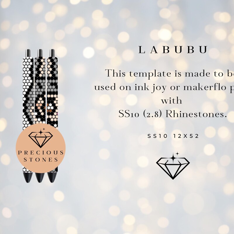 Labubu Papercraft Template - Etsy