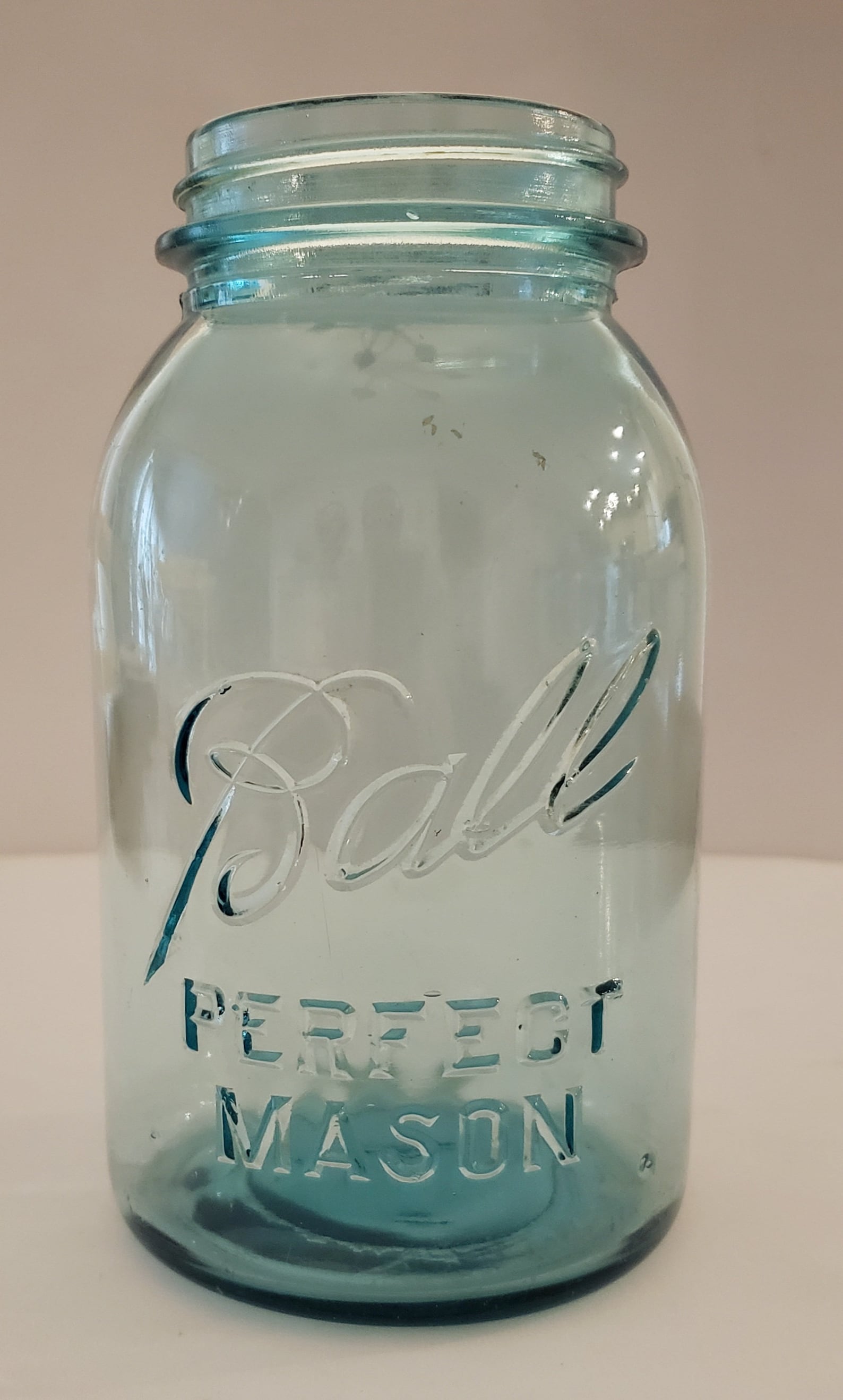 Vintage 1923-1933 Ball perfect Mason Blue 1 Quart Canning Jar - Etsy