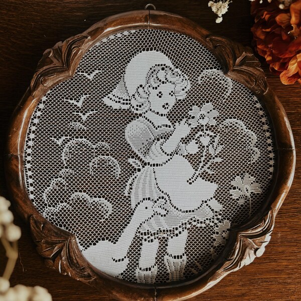 Lace Wall Hanging - Etsy UK