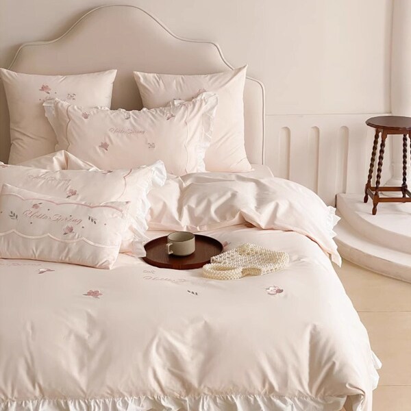 Princess Peach Bedding Set - Etsy