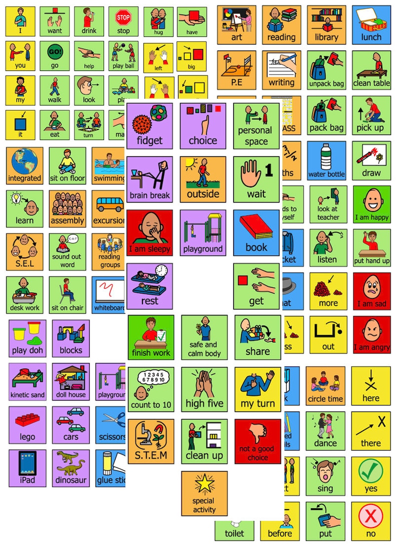 Communication Board - Etsy