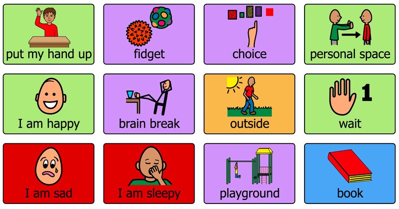 Communication Board - Etsy