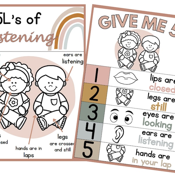 Classroom Posters - Etsy