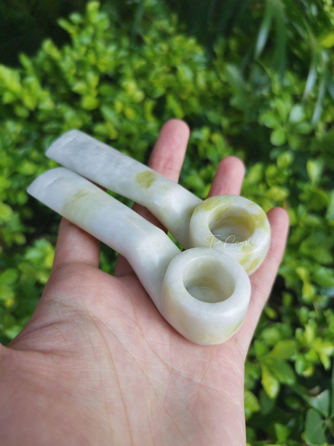 Natural Jade Smoking Pipes, Handmade Jade Stone Pipe, Tobacco Pipe - Etsy