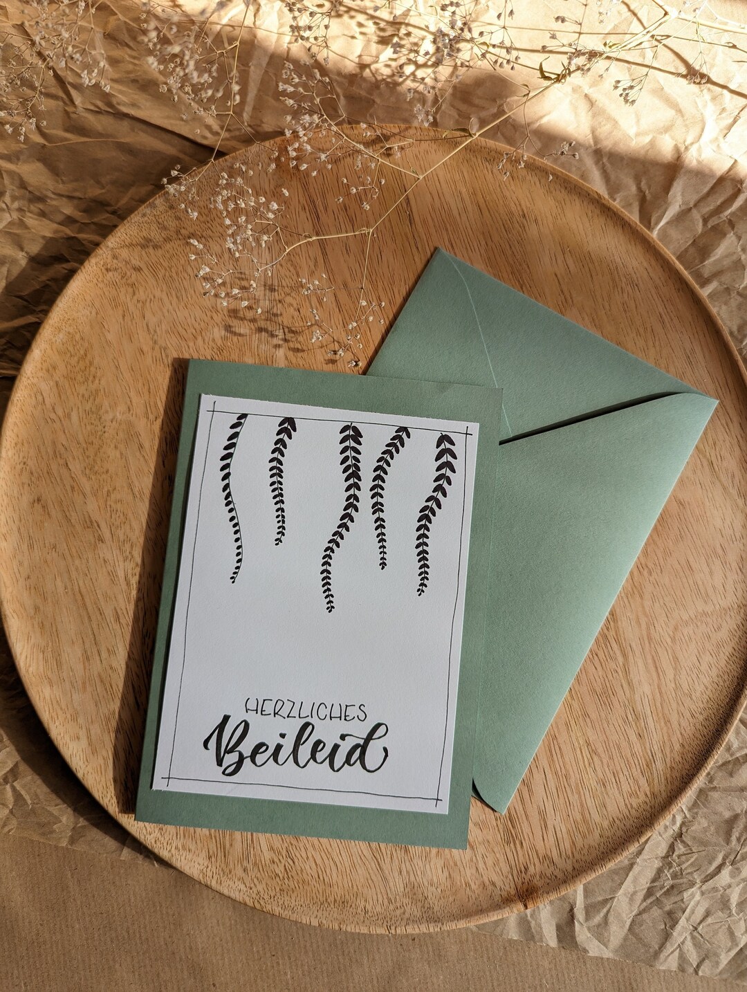 Sympathy Card / Condolence Card / Handwritten - Etsy