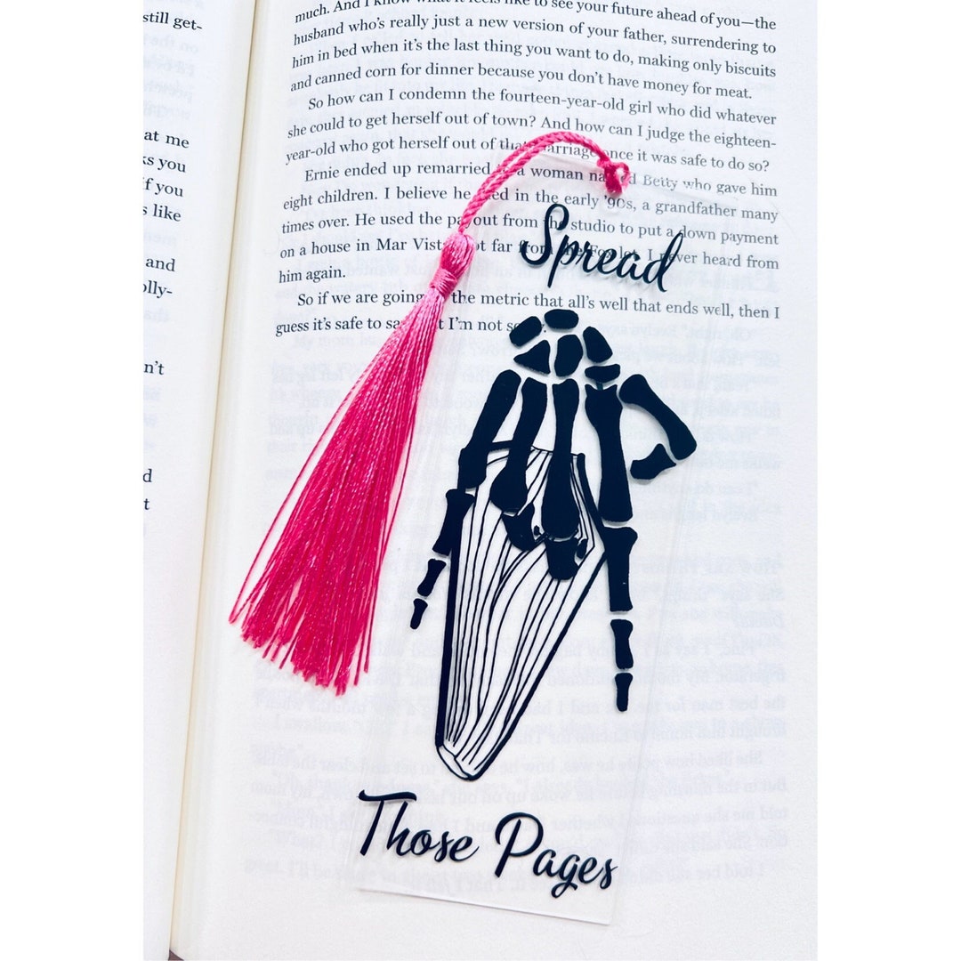Spread Those Pages Smut Bookmark With Tassel Bookmark for Women Book ...