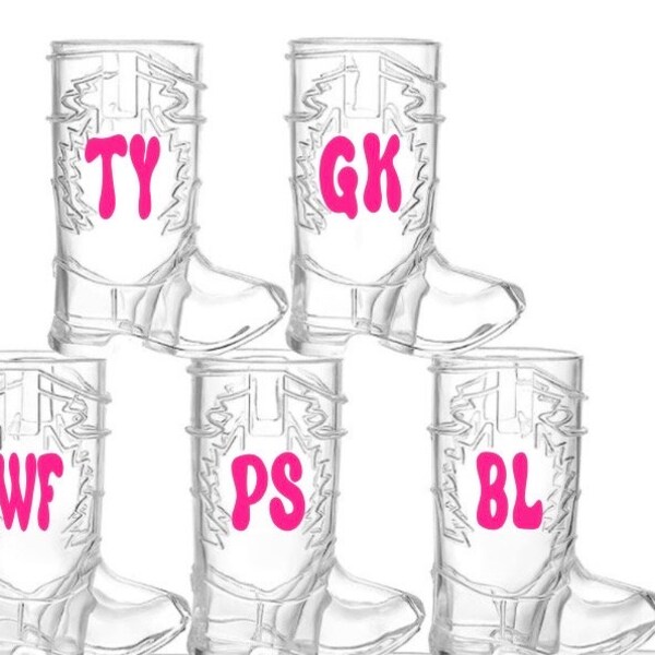 Custom Boot Shot Glasses - Etsy