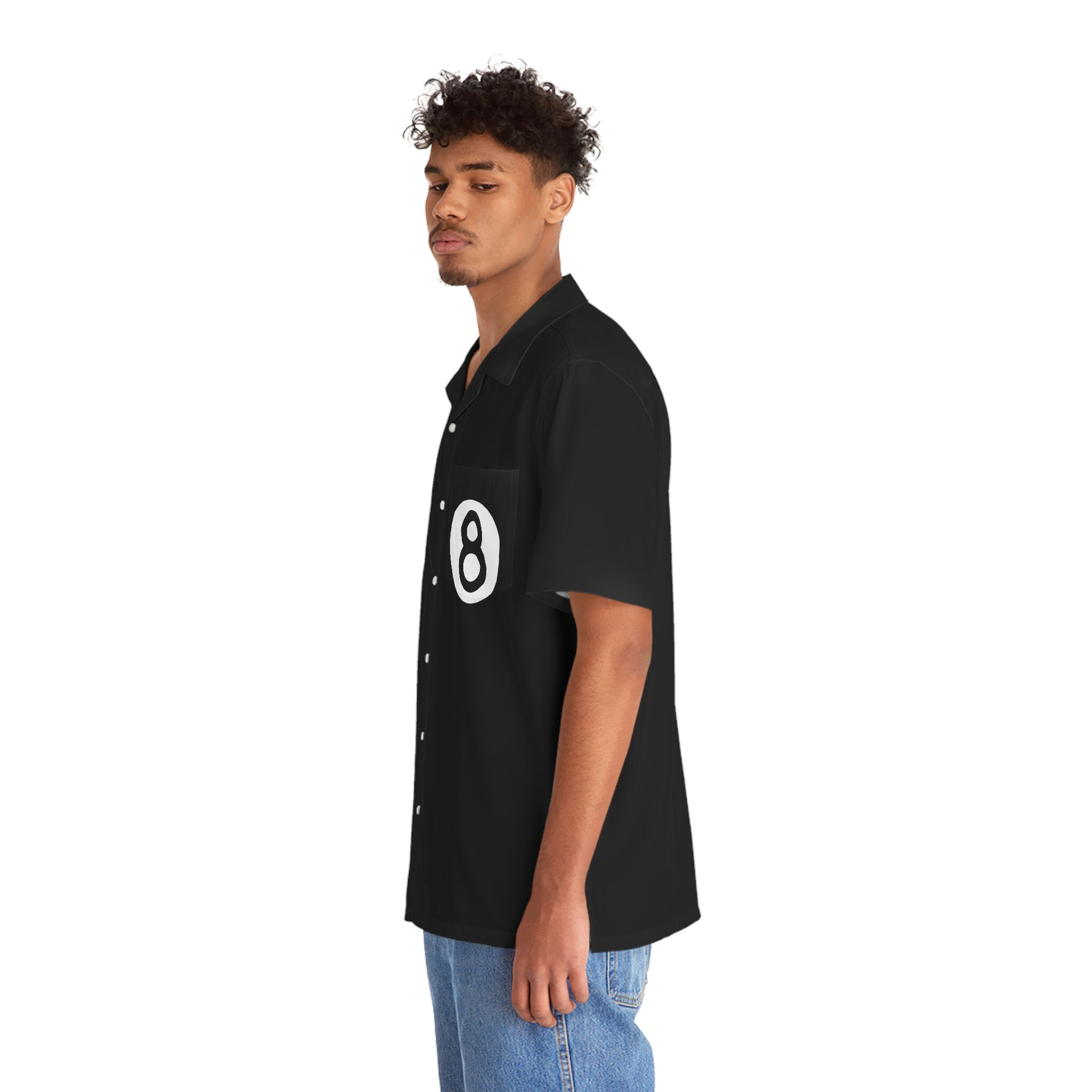 8 BALL Bowling Shirt - Etsy
