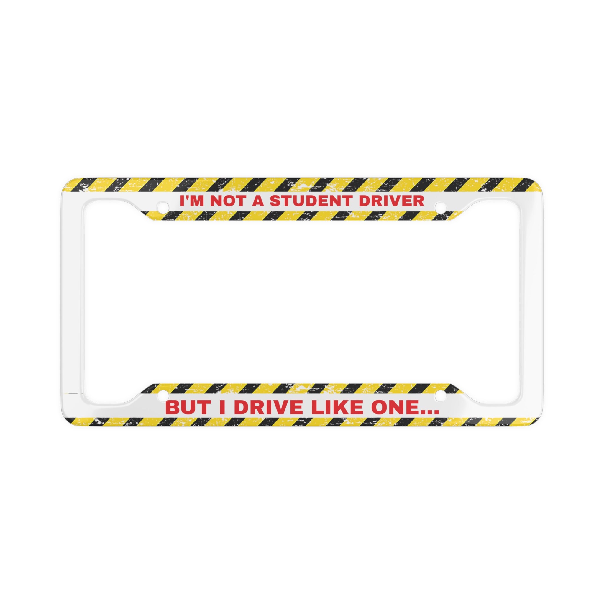 Student Driver License Plate Frame - Etsy