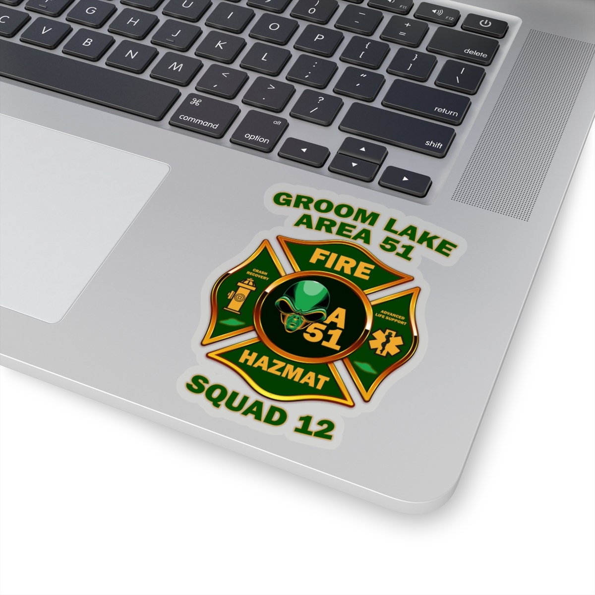 A 51 Fire Department Sticker - Etsy