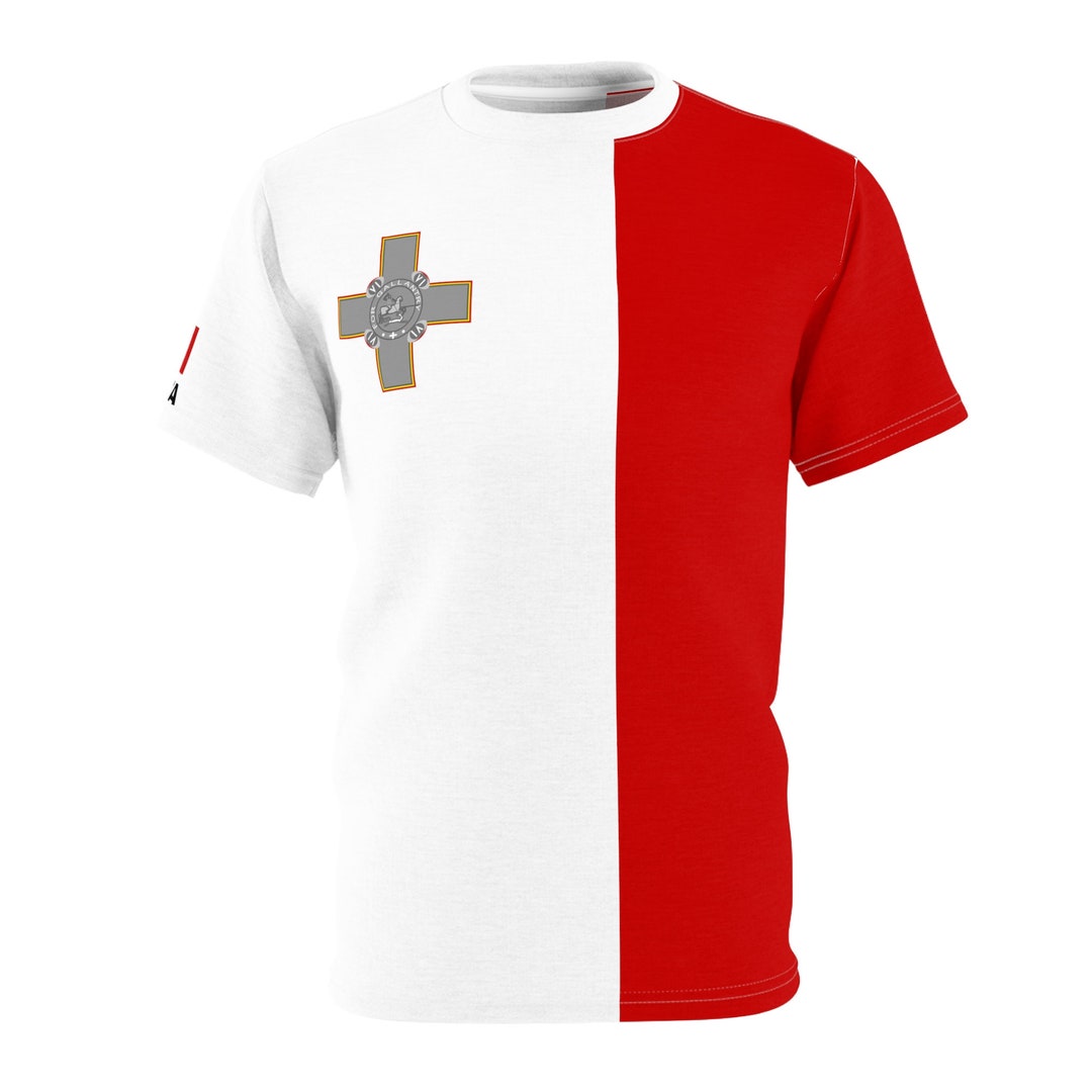 MALTA Flag Tee Shirt - Etsy