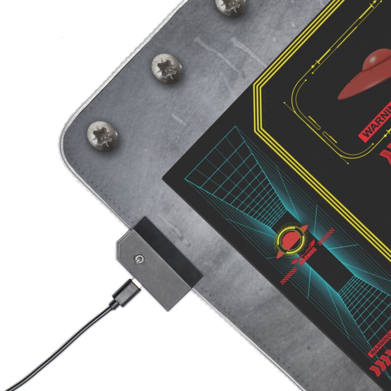 Starship Control Panel LED Gaming Mouse Pad - Etsy