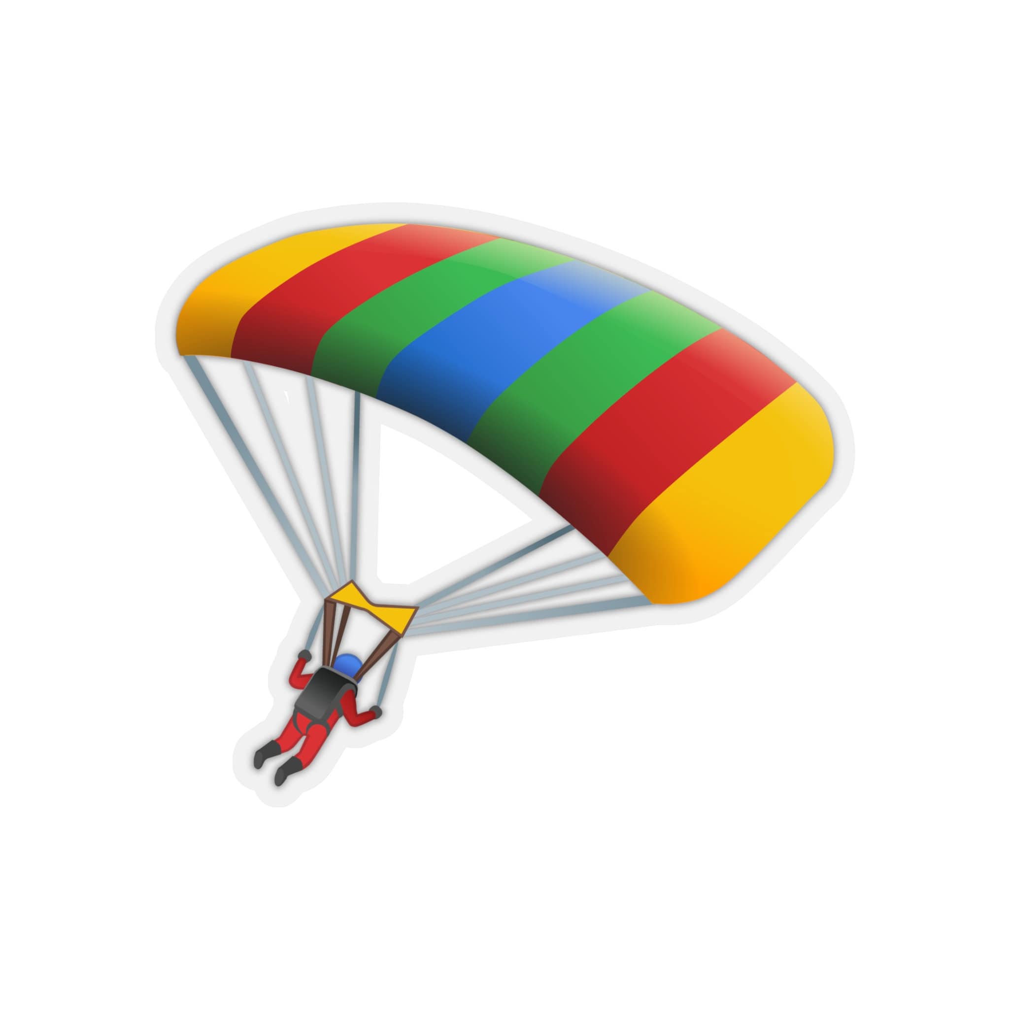 Parachute Die Cut Sticker - Etsy