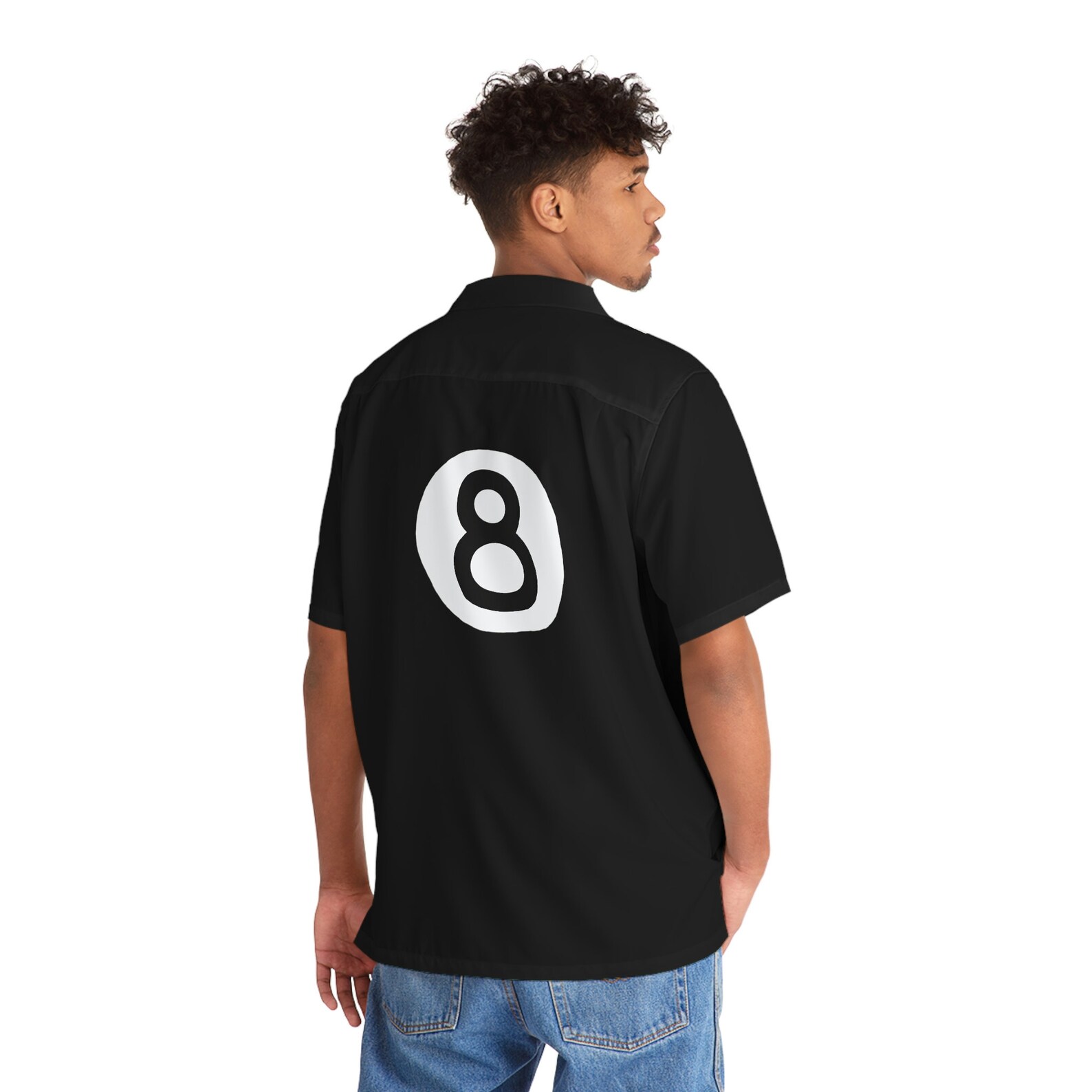 8 BALL Bowling Shirt - Etsy