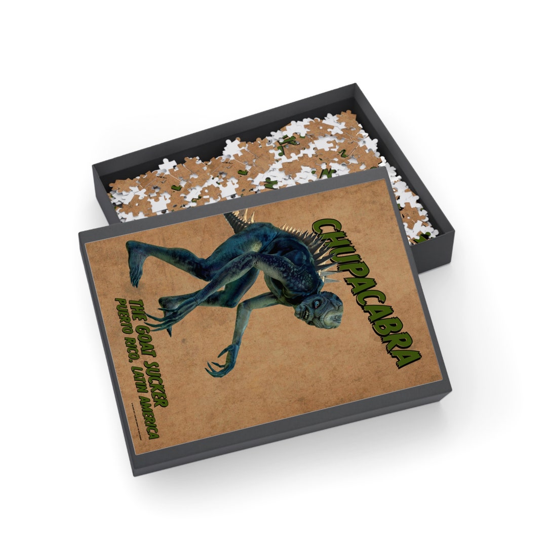 El Chupacabra Puzzle 1000-piece - Etsy