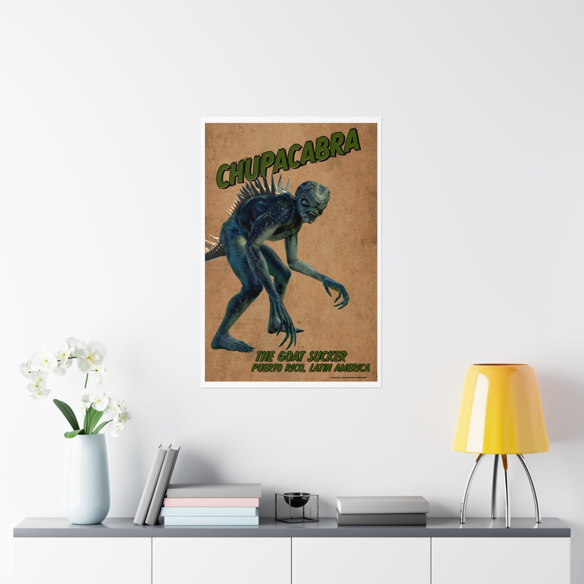 El Chupacabra Poster - Etsy
