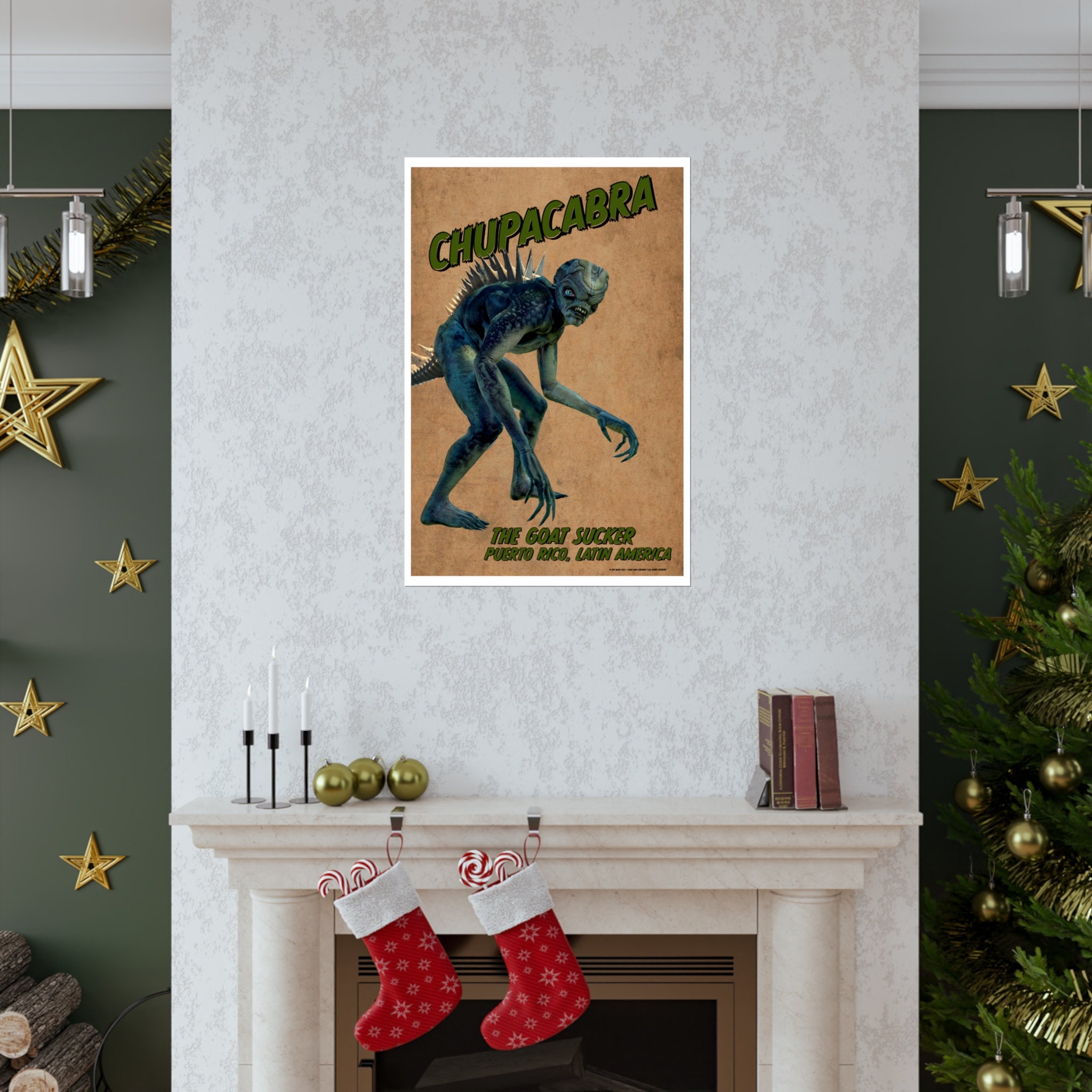 El Chupacabra Poster - Etsy