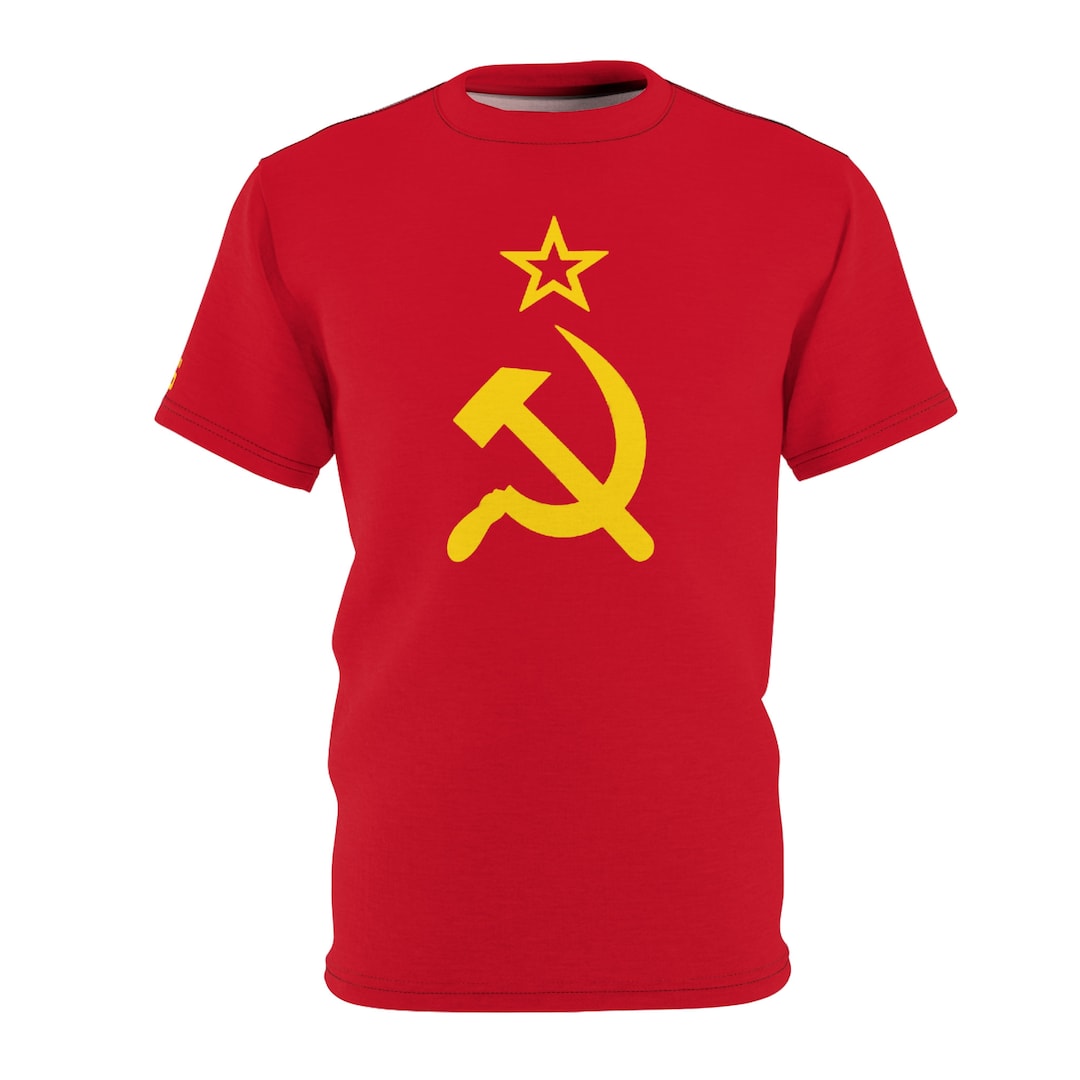 SOVIET UNION Flag Tee Shirt - Etsy