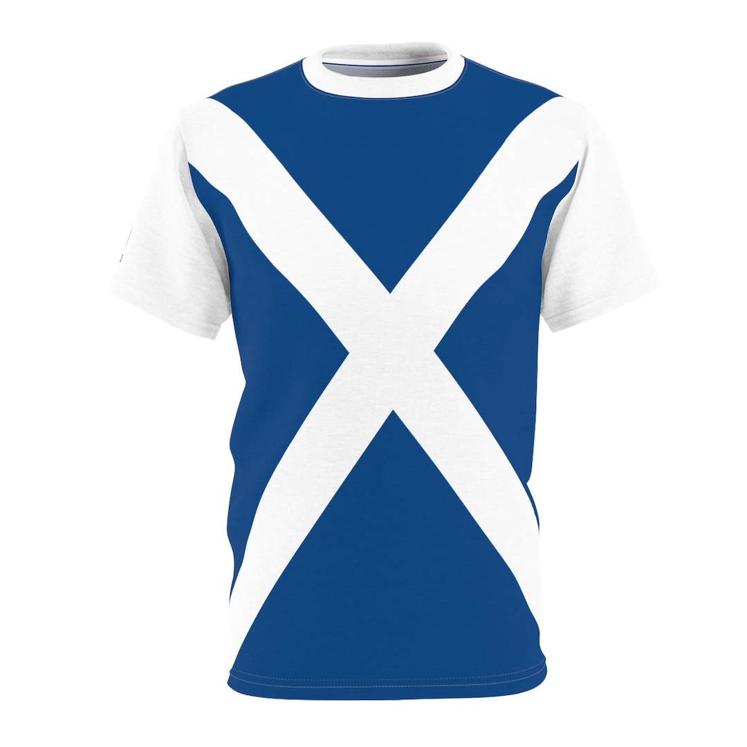 SCOTLAND Flag Tee Shirt - Etsy