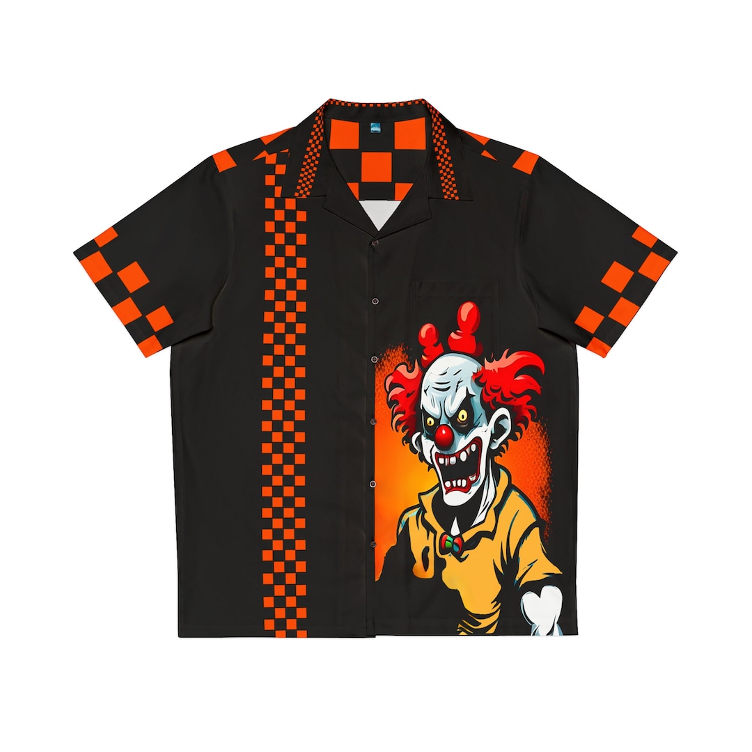Insany the Clown Bowling Shirt - Etsy
