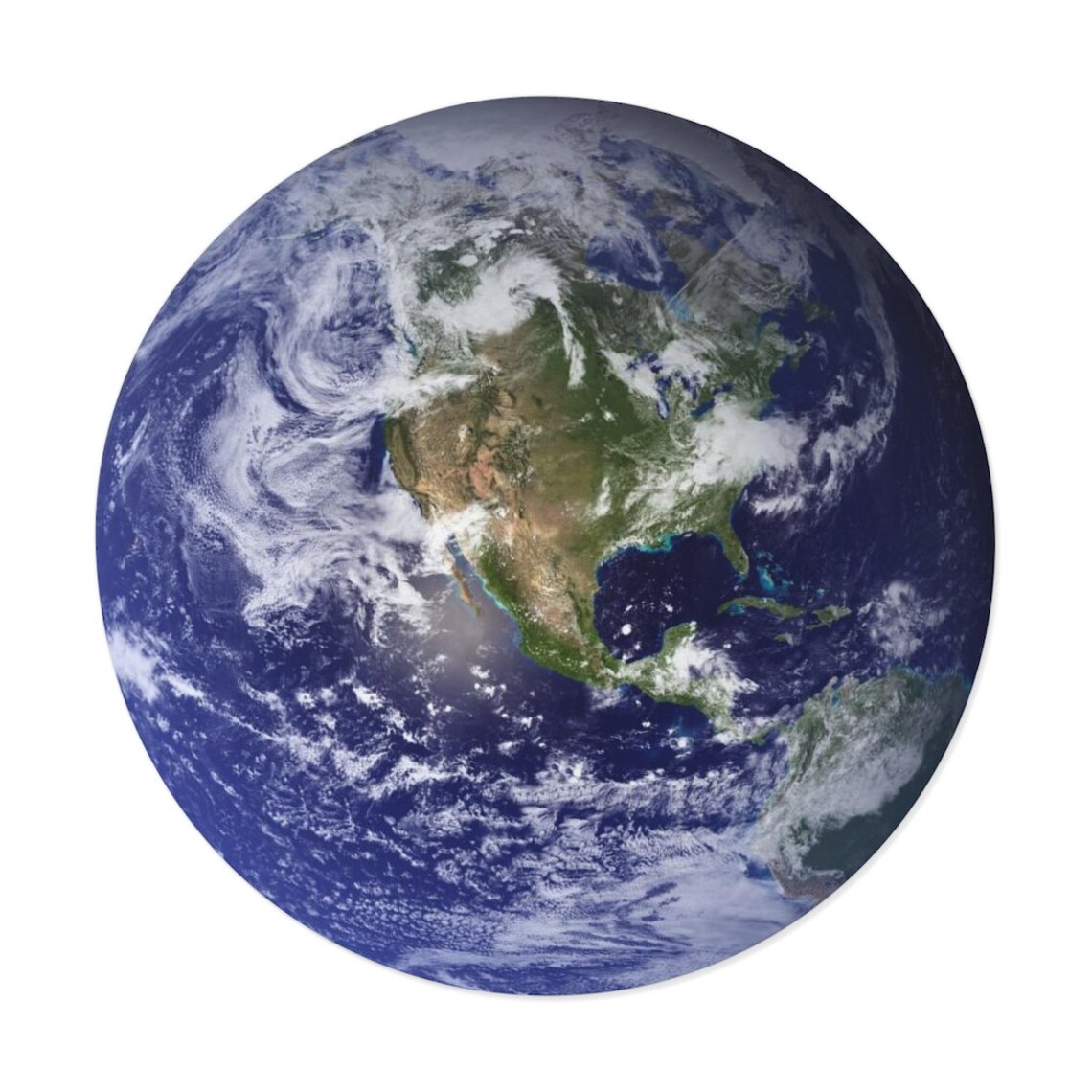 4x4 / 5x5 Earth Round Vinyl Stickers - Etsy