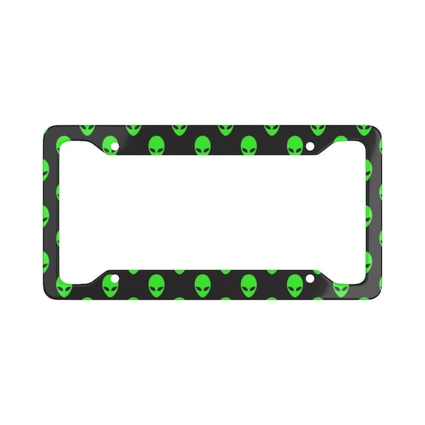 Alien Car Plate Frame - Etsy