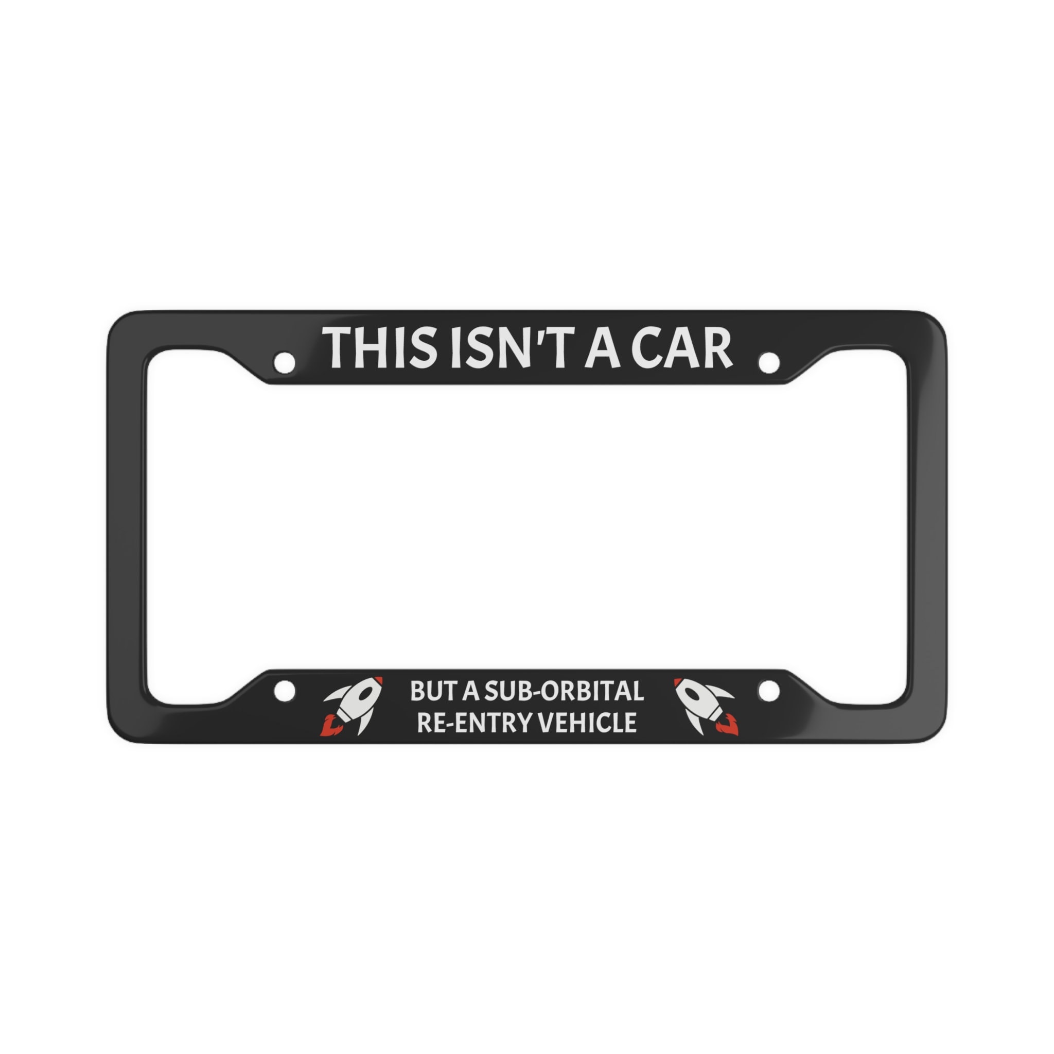 Not A Car License Plate Frame - Etsy