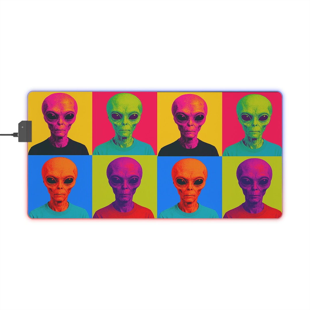 ALIEN WARHOL Gaming Mouse Pad - Etsy
