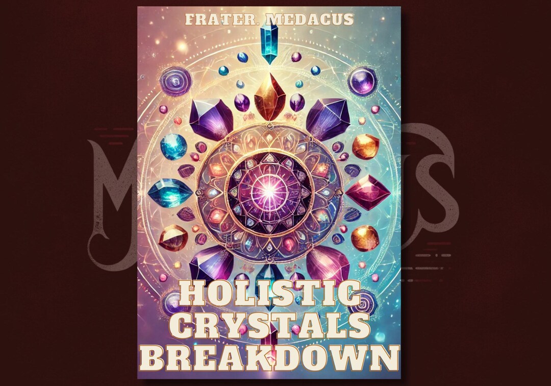 Holistic Crystals Breakdown | Printable Digital Download | Crystal ...