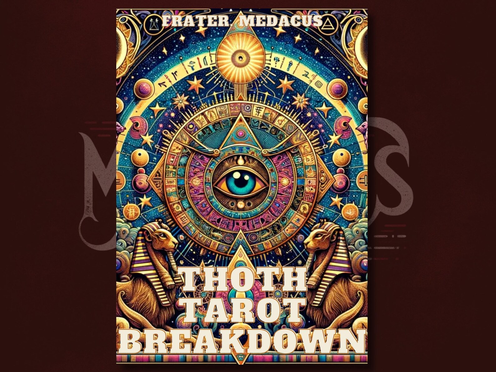 Thoth Tarot Card Breakdown | Printable Digital Download | Tarot Study ...