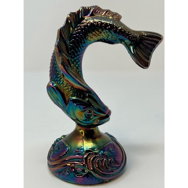 Fenton Carnival Glass Black - Etsy Canada