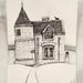 Haunted Dream House - 8x10 Pen Illustration - Etsy