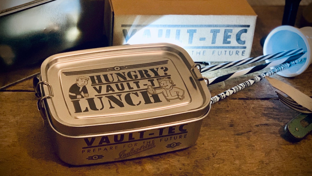 Fallout Lunchbox Stainless Steel With Sealing Ring - Lunch Box, Storage ...