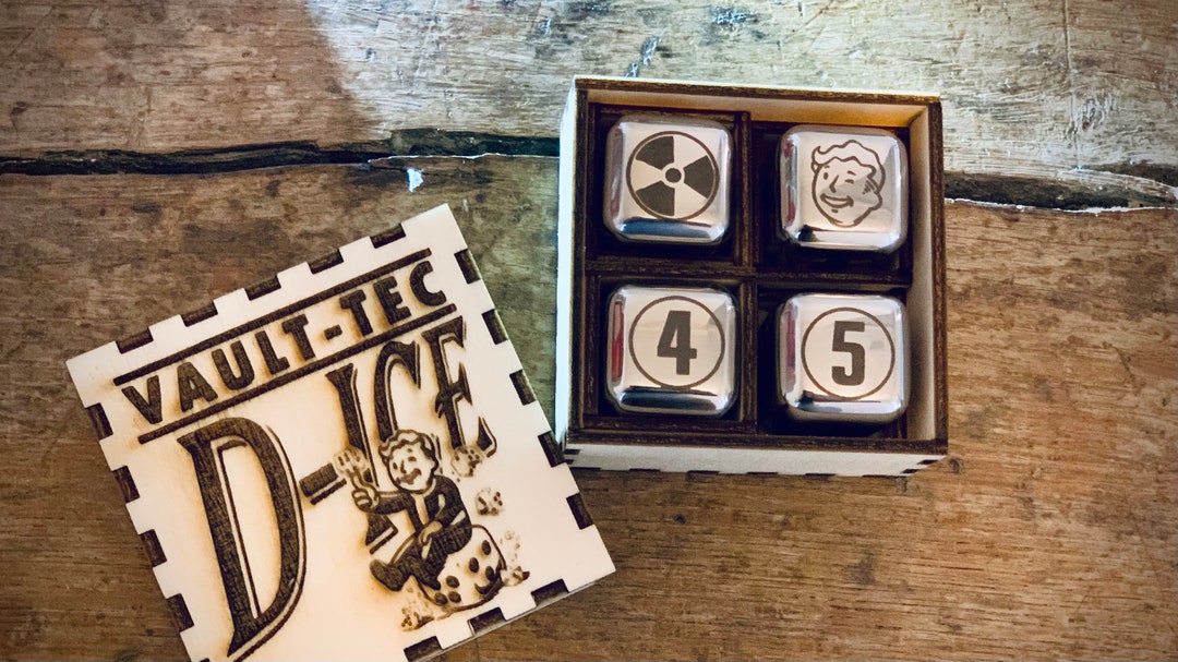 Fallout D-ICE Ice Cubes Stainless Steel Inspired by Fallout - Etsy